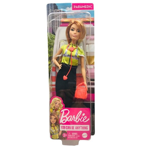 Mattel | Toys | Barbie You Can Be Anything Paramedic In Doll ...